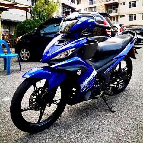 Coverset Bodyset Lc Lc135 Oem V1 V2 V3 V4 V5 V6 V7 2020 Exciter Biru Gp Blue Stripe Tanam