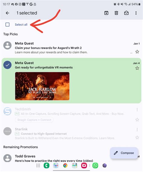 Finally Google Adds Select All Toggle To The Gmail App