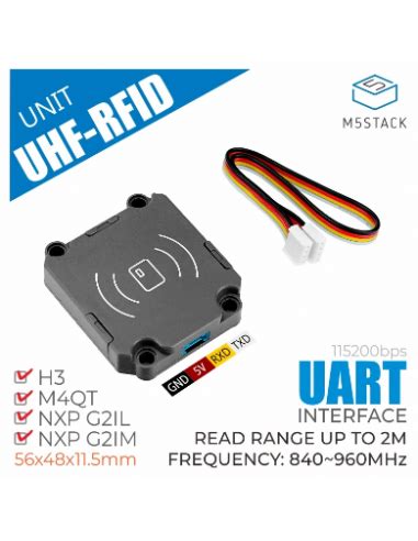 M5STACK U107 UHF RFID Reader JRD 4035