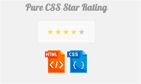 Star Rating Using Html And Css Code
