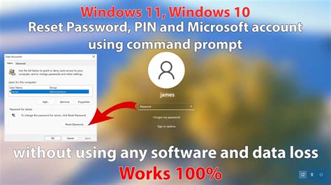 Reset Forgotten Windows 11 Password Pin And Microsoft
