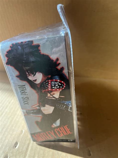 Motley Crue Nikki Sixx Shout At The Devil Mcfarlane Action Figure New