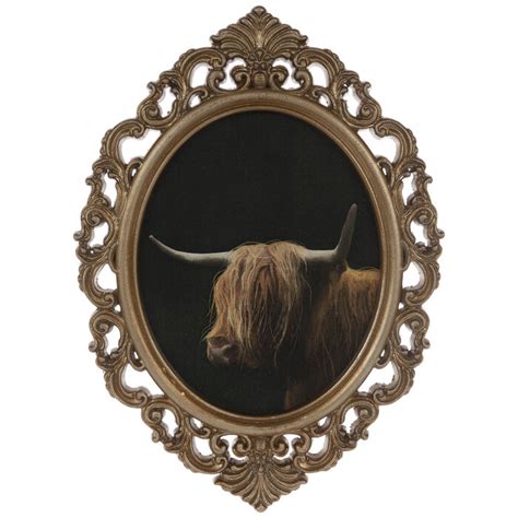 Highland Cow Portrait Wood Wall Decor Hobby Lobby 2177897