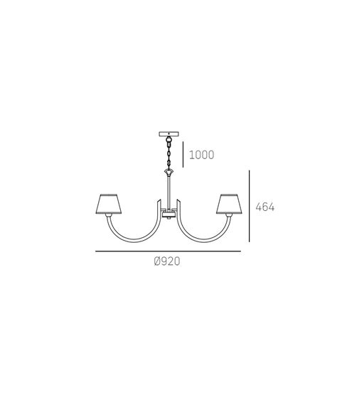 Lampa wisząca ATLANTA P08810NI WH Cosmolight
