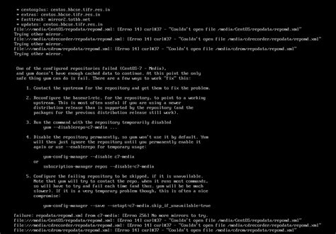 Vmware Workstation One Of The Configured Repositories Failed Centos