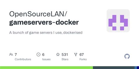Github Opensourcelan Gameservers Docker A Bunch Of Game Servers I