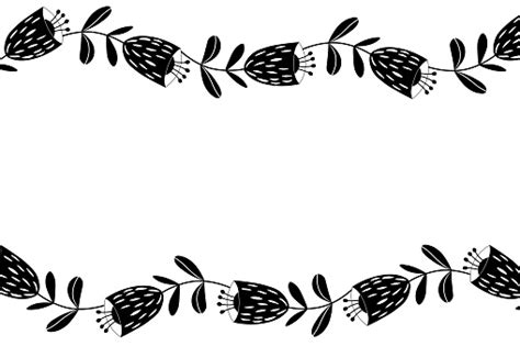 흰색 배경에 전통적인 민속 예술 장식을 기반으로 꽃 프레임 검은 꽃과 화려한 테두리 벽지 포스터 카드에 대한 벡터 스톡