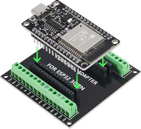 3 sets esp wroom 32 esp32 esp 32s development board type c interface