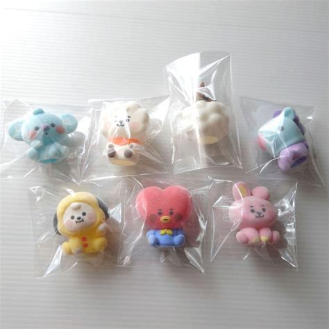 Bt21 フロッキーフィギュアパペット コンプリートセット メルカリ