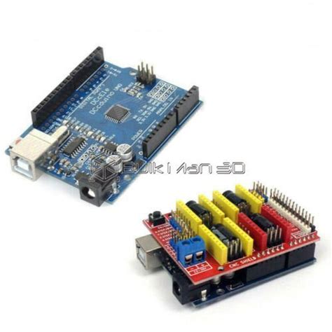 GRBL Controller Bundle With UNO R CNC Shield Power Supply