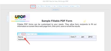 How To Change Font Size In PDF Fillable Form Ways UPDF