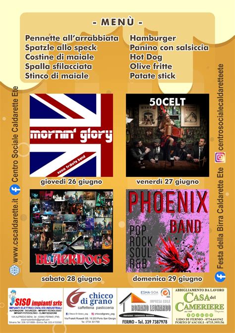 Festa Della Birra Caldarette Ete Facebook