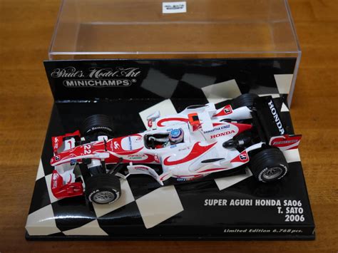 【やや傷や汚れあり】即決 143 ミニチャンプス スーパーアグリ ホンダ Sa06 佐藤琢磨 2006 Le6768pcsの落札情報詳細