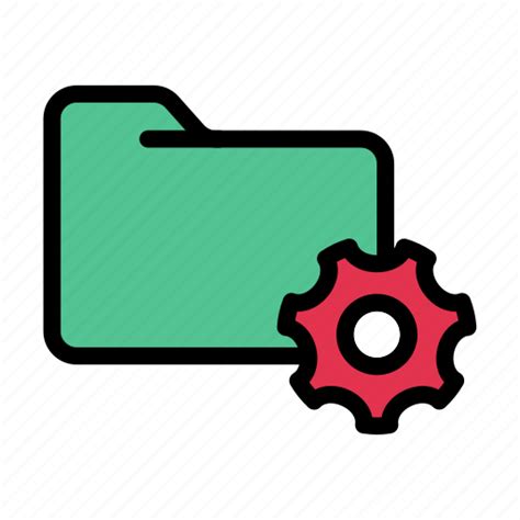 folder setting file configure preference icon download on iconfinder