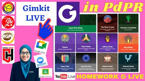 Tutorial Aplikasi Gimkit Live Game Dalam Pdpr Youtube