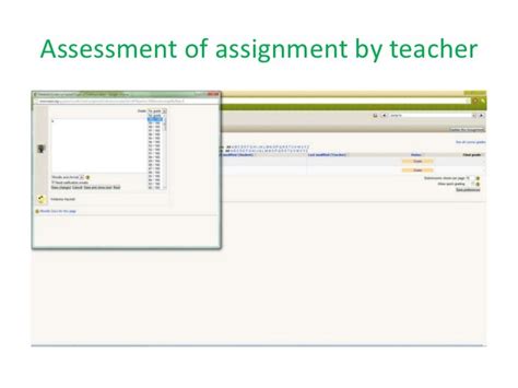 E Assessment Through Moodle
