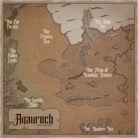 Maps Of Netheril And Anauroch R Dndmaps