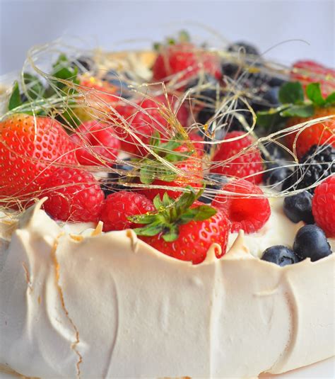 A Spoonful Of Sugah Summer Berries And Lemon Curd Pavlova