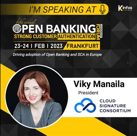 Kinfos Events Private Limited On Linkedin Viky Manaila Open Banking And Sca Leadership Forum 2023