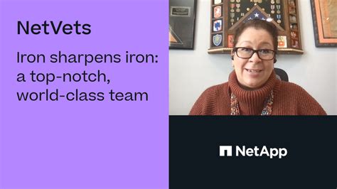 Iron Sharpens Iron A Top Notch World Class Team