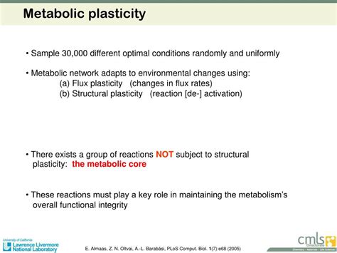Ppt Cellular Metabolic Network Modeling Powerpoint Presentation Free