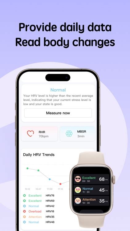 stress monitor and hrv tracker by 小珍 田