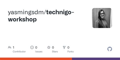 GitHub Yasmingsdm Technigo Workshop