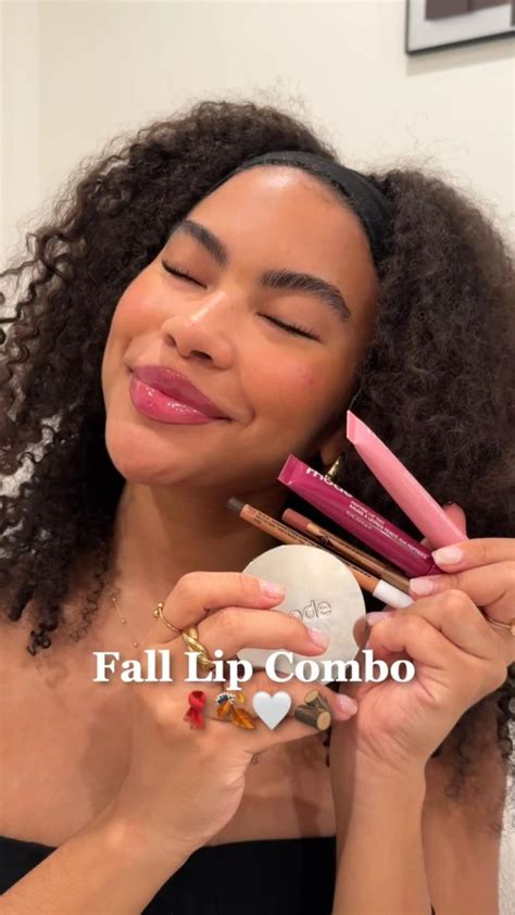 Fall Lip Combo🍁🩷 Fall Makeup Lips Holiday Makeup