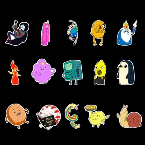 Adventure Time Sticker Set Etsy