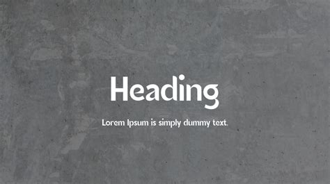 Heading Font Download Free For Desktop And Webfont