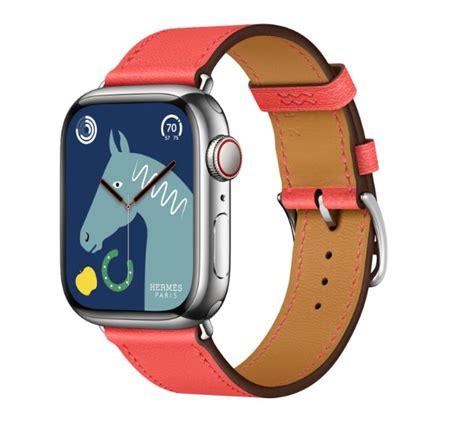 Часы Apple Watch Hermès Series 8 Gps Cellular 41mm Silver Stainless