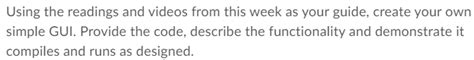 Solved Using The Readings And Videos From This Week As Your Chegg