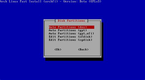 Arch Linux Fast Install ELTUX