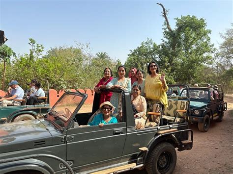 Lok Sabha Speaker Om Birlas Wife Reached Ranthambore ओम बिरला की