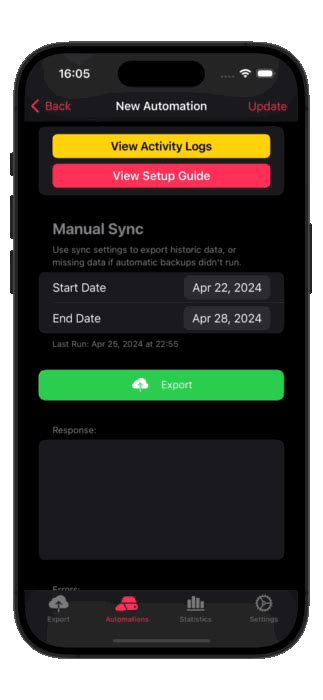 How To Sync Apple Health Data To Via Rest Api — Manage And Export Apple