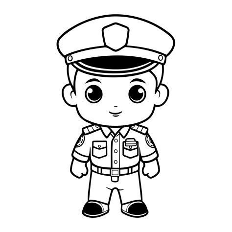 Clean Line Security Icon For Coloring 46377646 Vector Art At Vecteezy