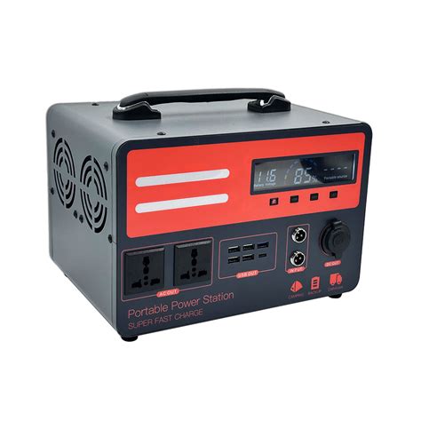 Portable Lithium Battery 600w 900w 1200w Off Grid Portable Solar