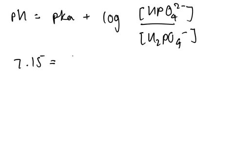 Solved Phosphate Buffers Are Important In Regulating The Ph Of Intracellular Fluids If The