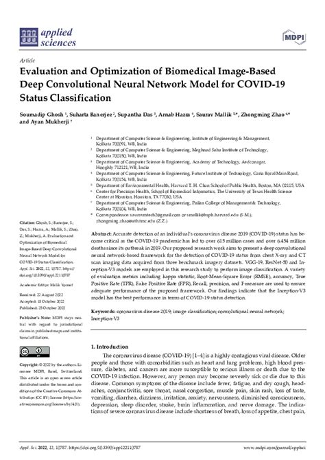 Pdf Evaluation And Optimization Of Biomedical Image Based Deep Convolutional Neural Network