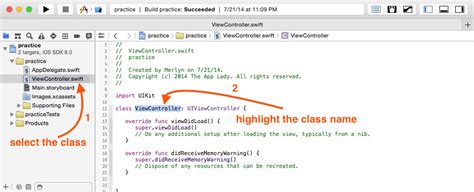 Workshop Rename A Swift And Objective C Class File