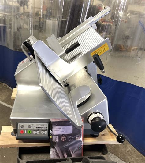 Bizerba Gsp Hd Automatic Gravity Slicer Mandm Equipment Corp
