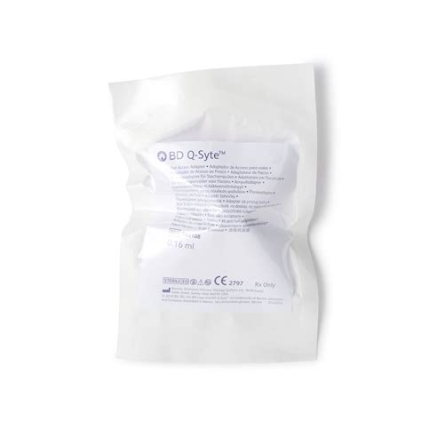 Bd Q Syte Vial Access Adapter 385108