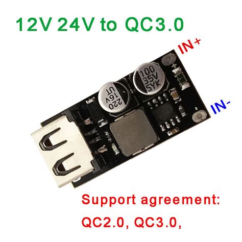 Qc 3 2 0 Usb Gyors Töltési Modul Töltés Tábla Autó Telefon Töltő Dc 12V 24 V Tól Buck FIXO hu