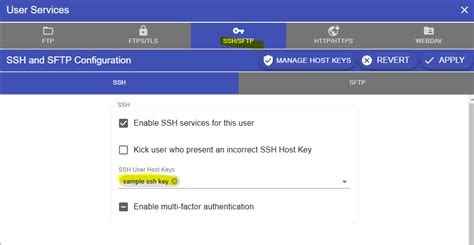 Howto Sftp Public Key Authentication In Titansftp