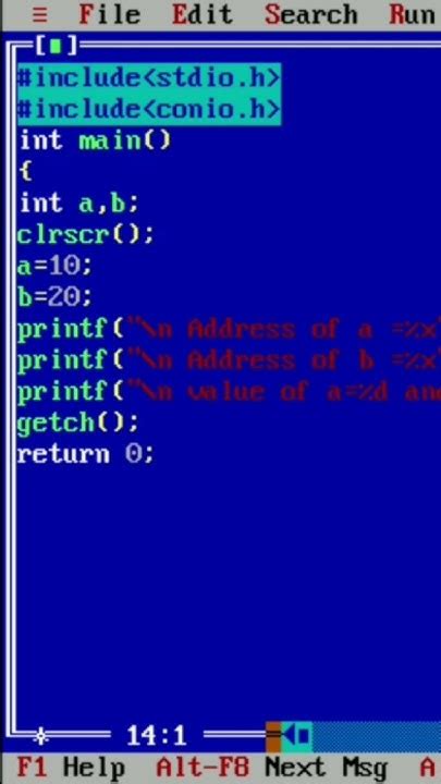 What Is The Program To Print The Address And Value Of A Variable 🖥