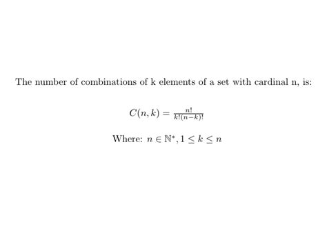 Mathgame Combinations