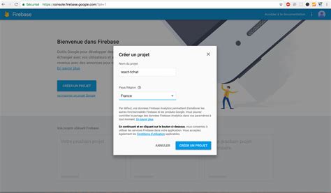 Utiliser Firebase Avec React