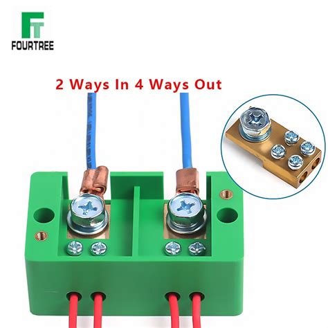 2 In 4 Out Single Phase Junction Box Quick Connect Vicedeal