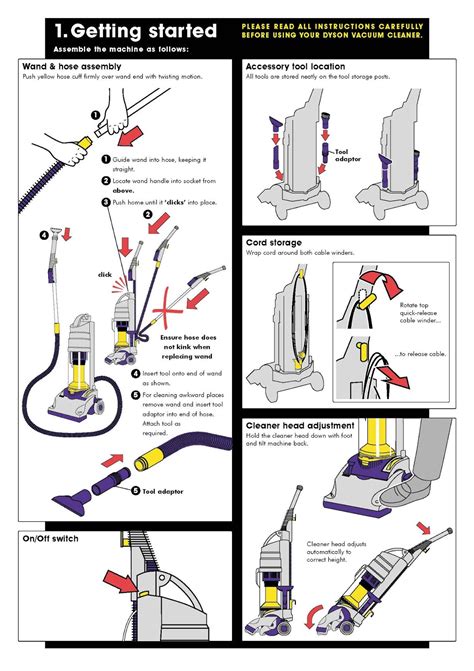 Dyson DC01 Absolute Instruction Manual