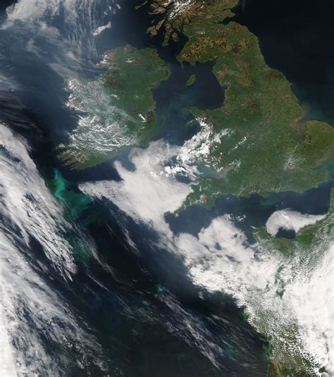 Smoke Over Northern Europe And The Atlantic